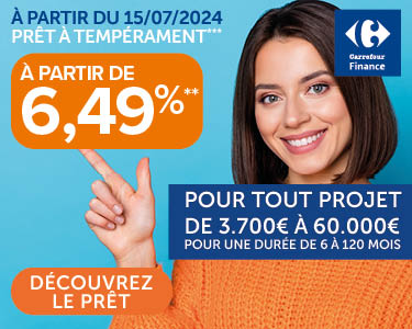 Quel montant souhaitez-vous emprunter?| Carrefour Finance